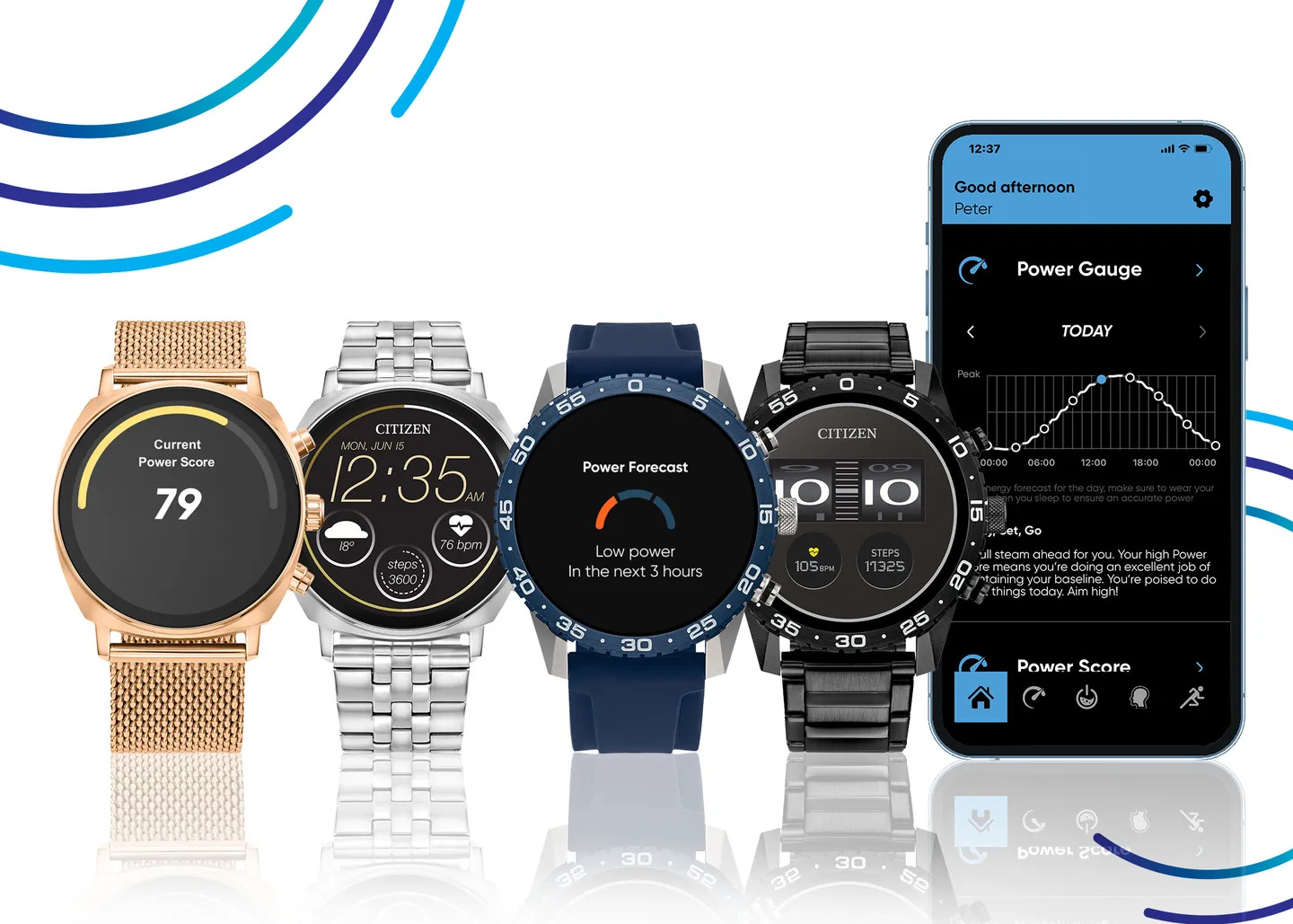 The New Generation Of Citizen CZ Smartwatch Uses AI To Help You Stay Alert