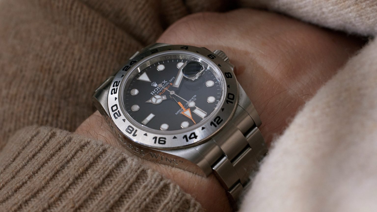 This SAS Explorer II Is The Rarest Of Rare Rolex Limited Editions