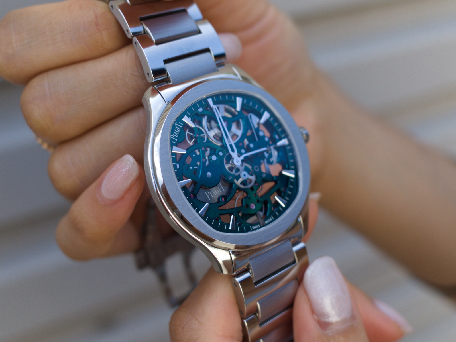 A Week With The Piaget Polo Skeleton In Green