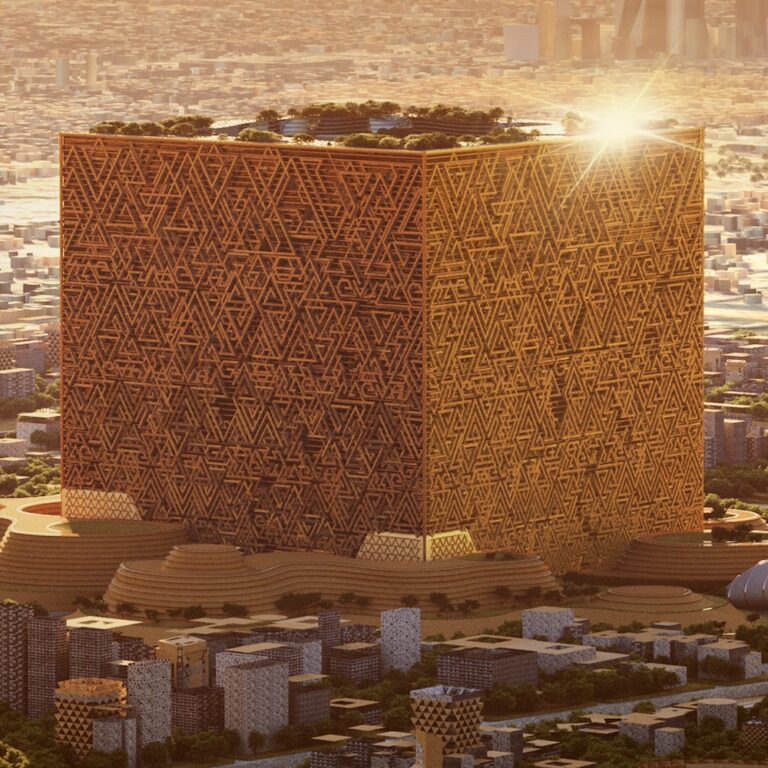 The Saudi Arabian Government Is Building A 400m High Cube-Shaped ...