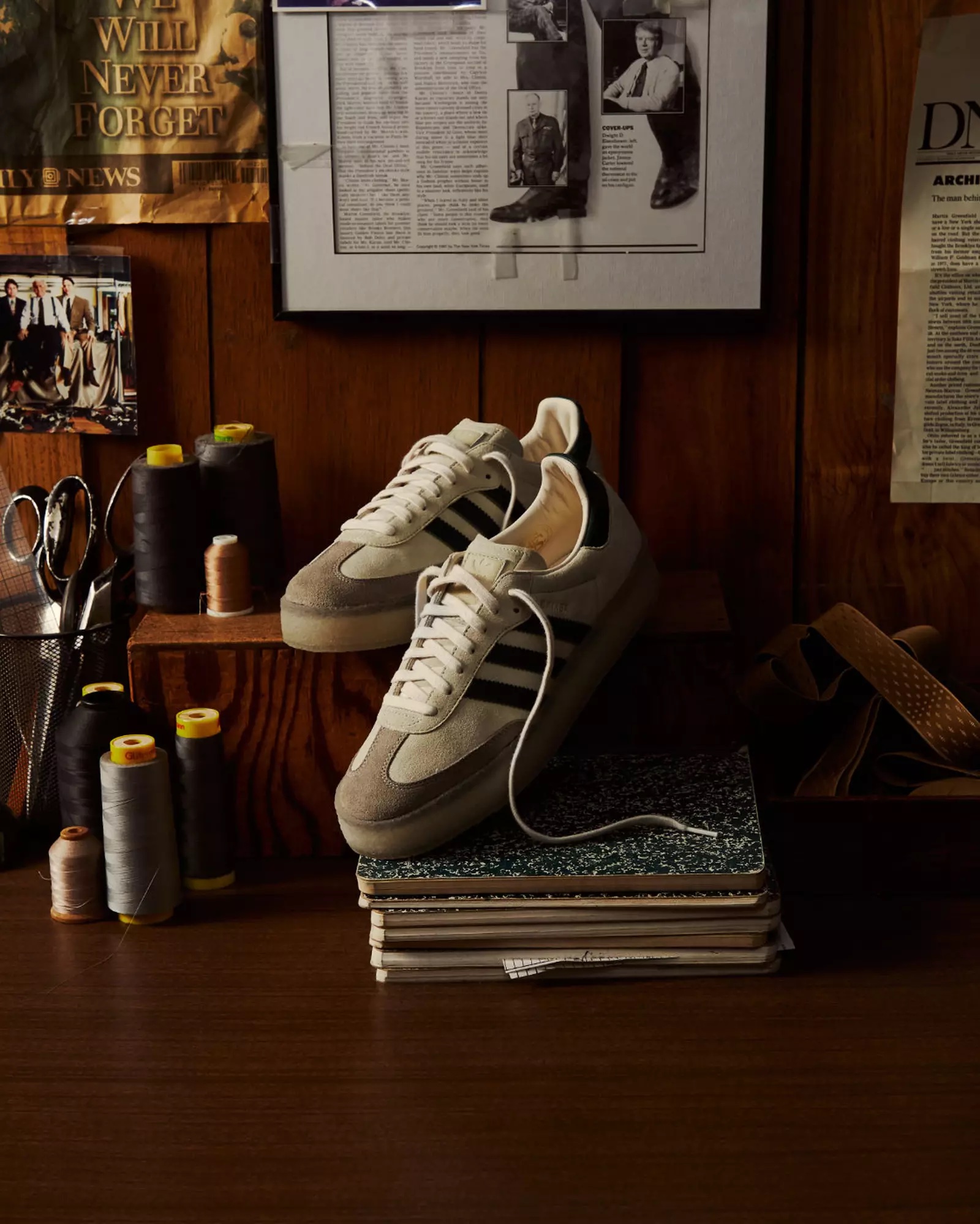 Adidas x Ronnie Fieg x Clarks Originals 8th Street Sambas: Thicc In All ...