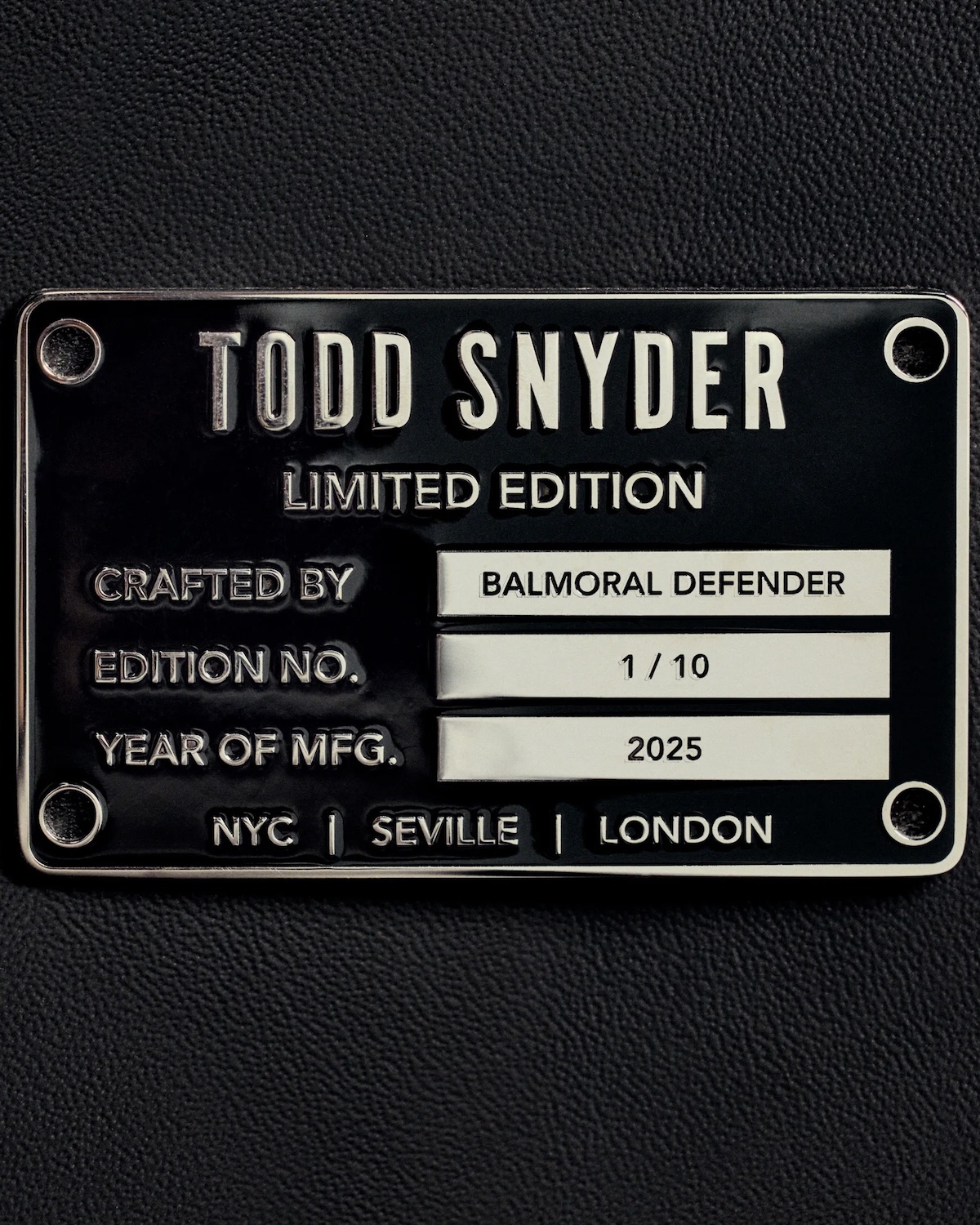 Todd Snyder x Balmoral Defender Blends English Taste With American ...